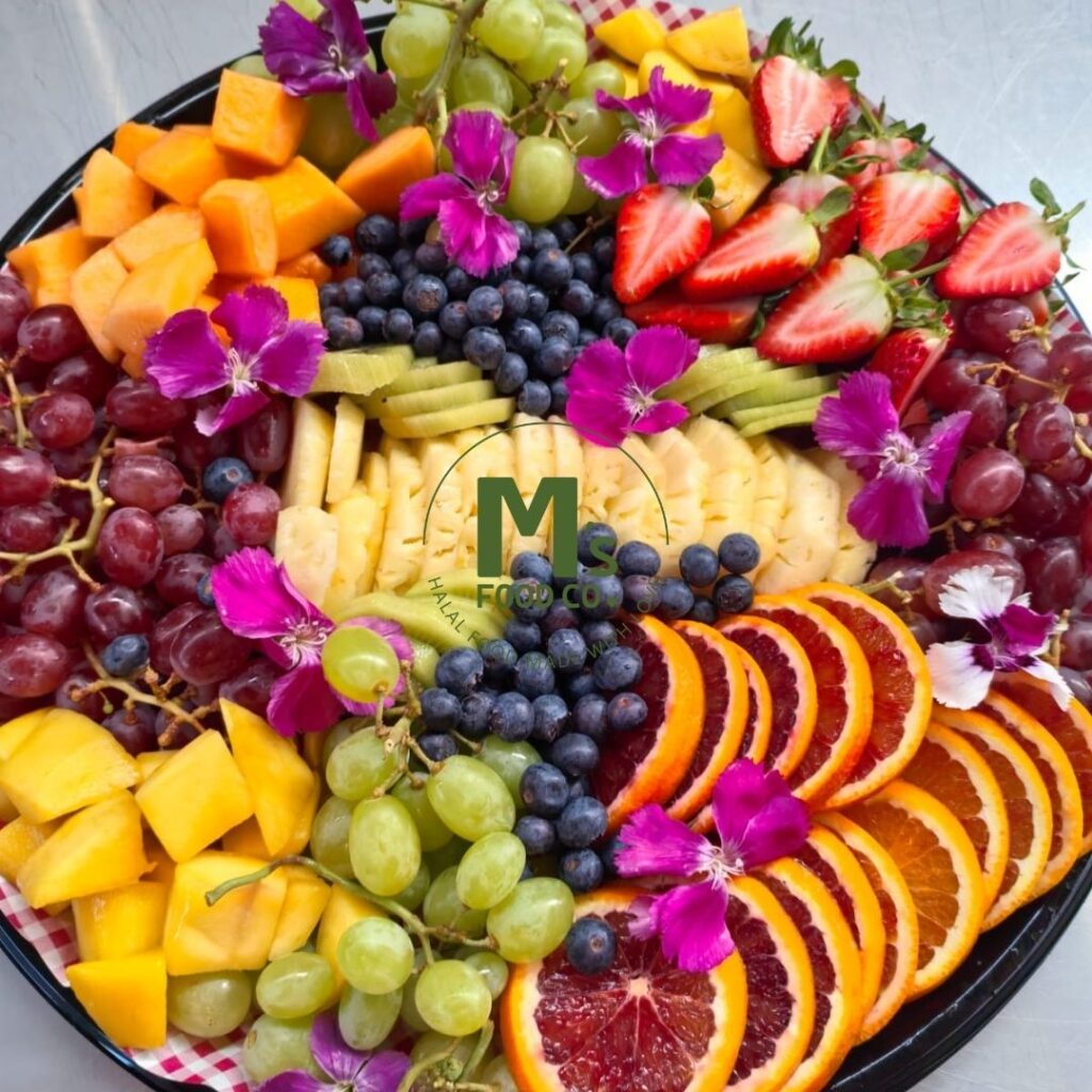Seasonal Fruit Platter – Fresh & Colourful | M’s Food Co.
