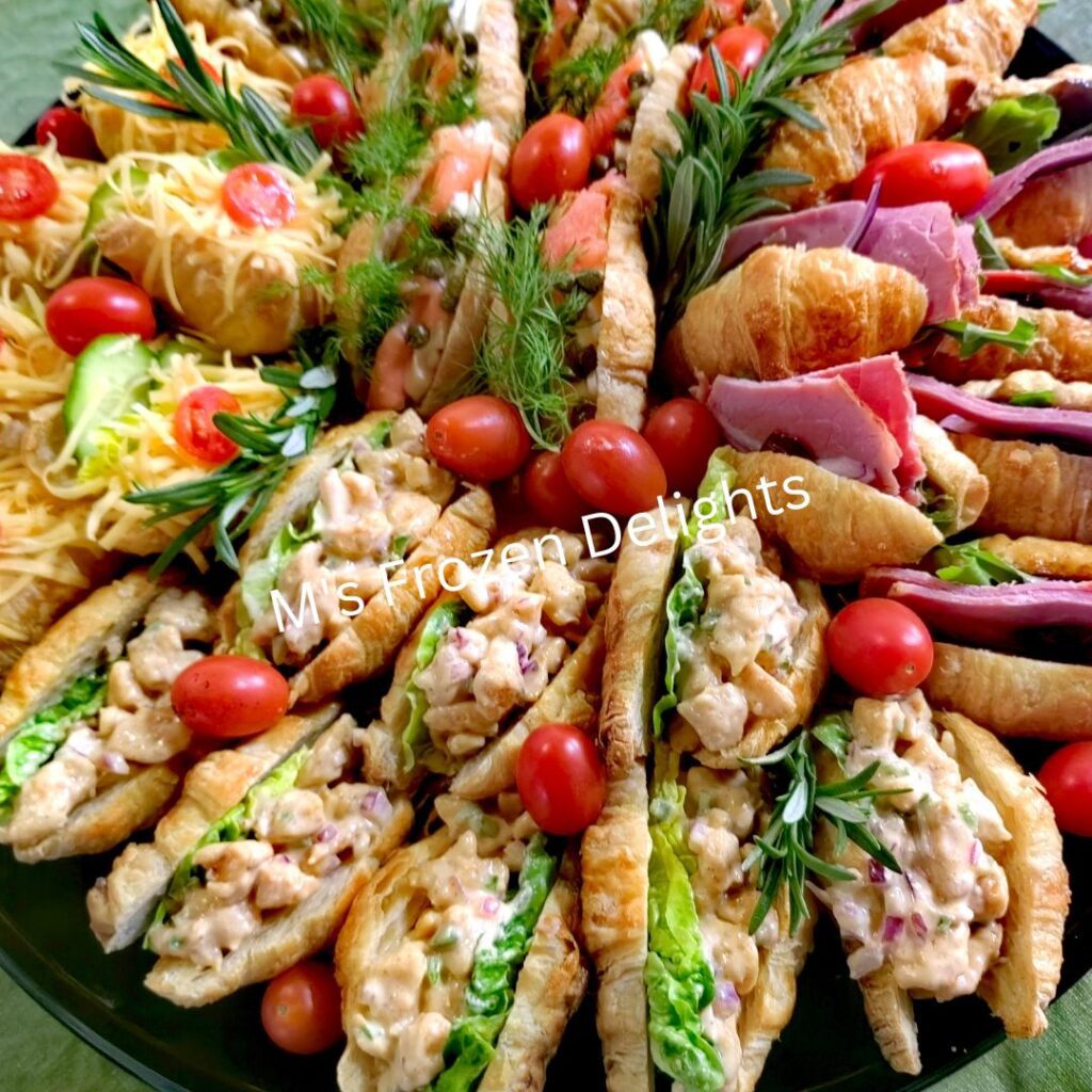 Mini croissant platter - Ms Food Co.